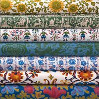 The Fromholzer textile (hand) printing workshop of Ruhmannsfelden ...