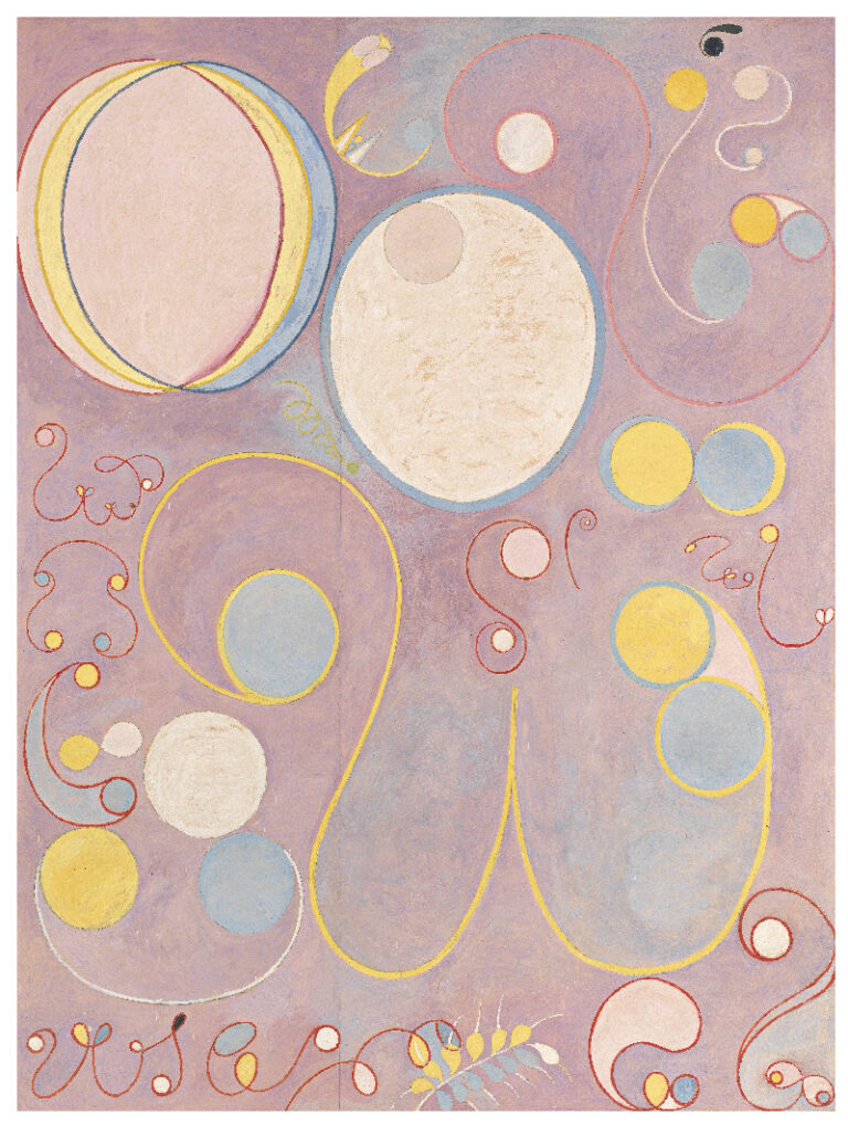 Hilma af Klint and Piet Mondrian – Forms of life – Textile Forum Blog