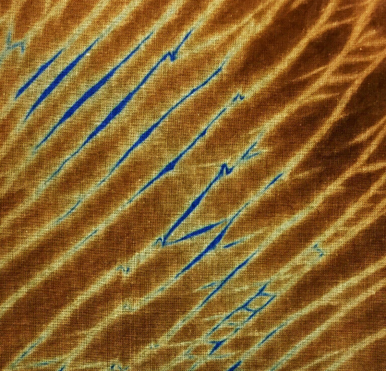 Workshop Indigo Discharge by Elin Noble, dyer and textile artist ...